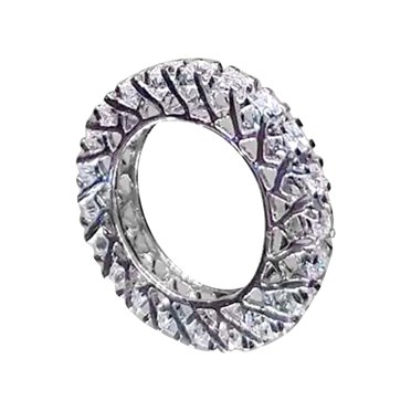 Claire's Teenager's Rose Gold Glam Ring Set, Ring Size 9, Large, 8 Pack ...