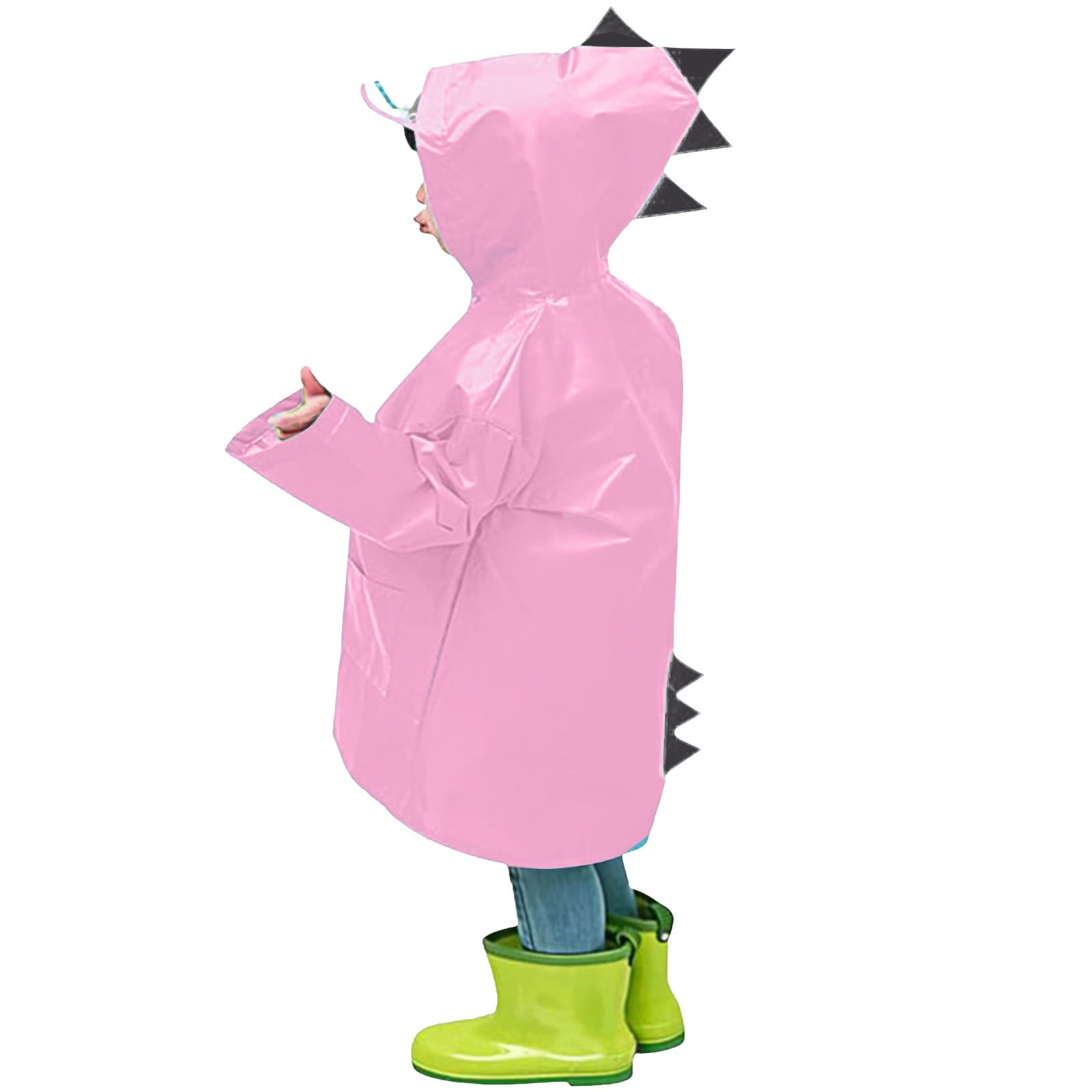 adviicd Toddler Girl Rain Jacket Rain Ponchos Raincoats for Kids, Reusable Boys Girls Rain ...