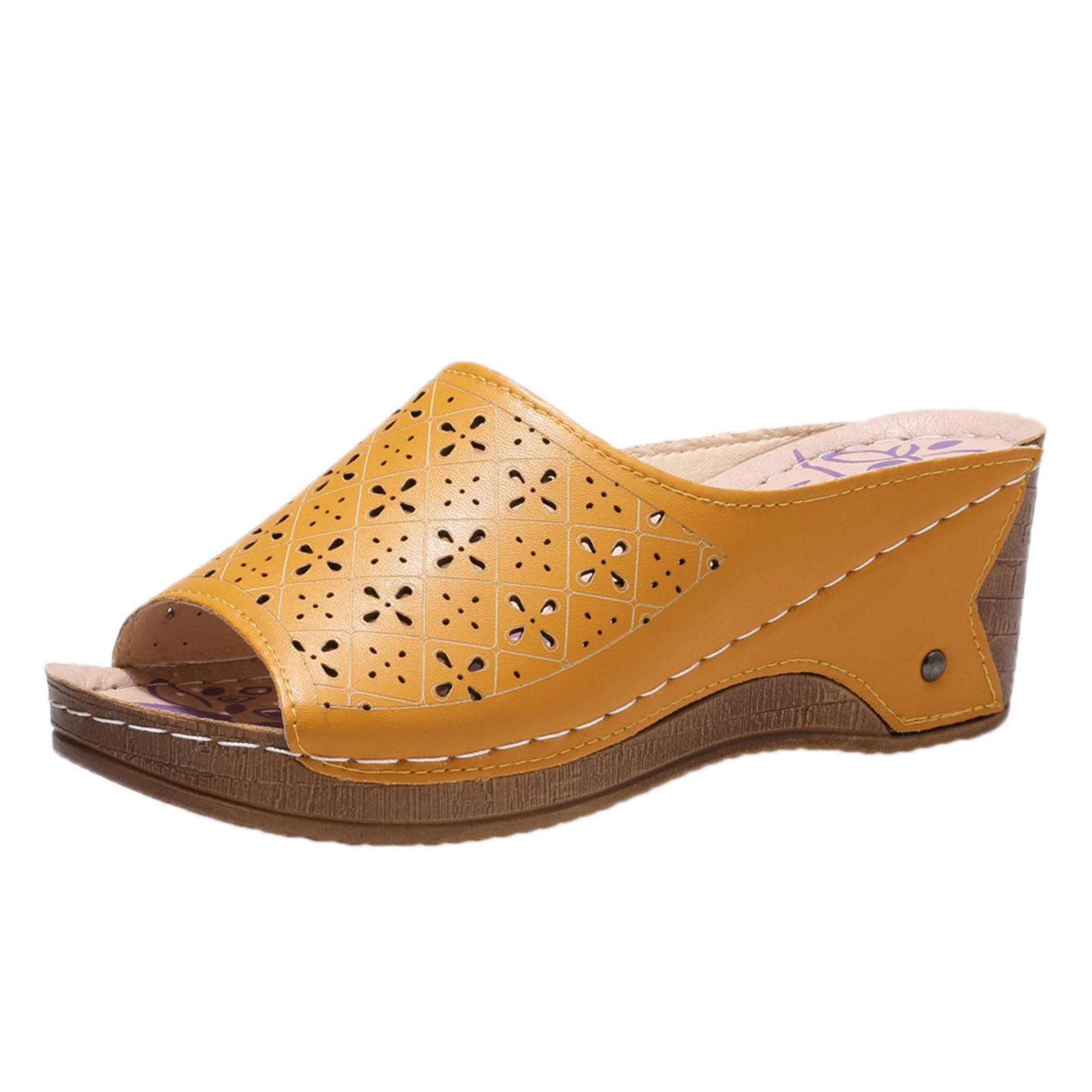 adviicd White Wedge Sandals for Women Women's 00A Espadrilles Sandals ...