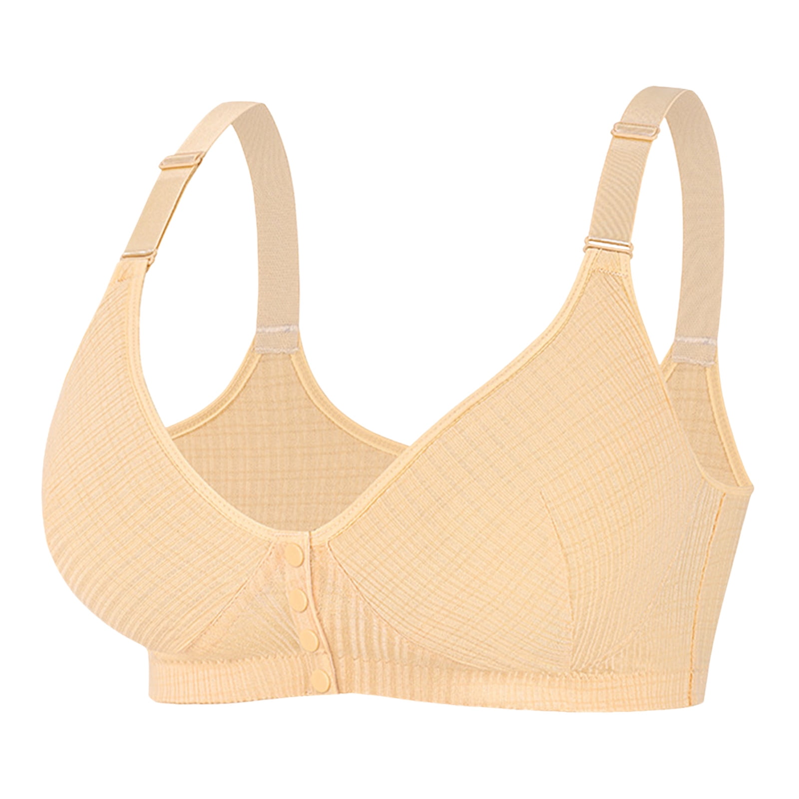 adviicd Women's Comfort No Underwire Bra - Full Coverage Front Closure ...