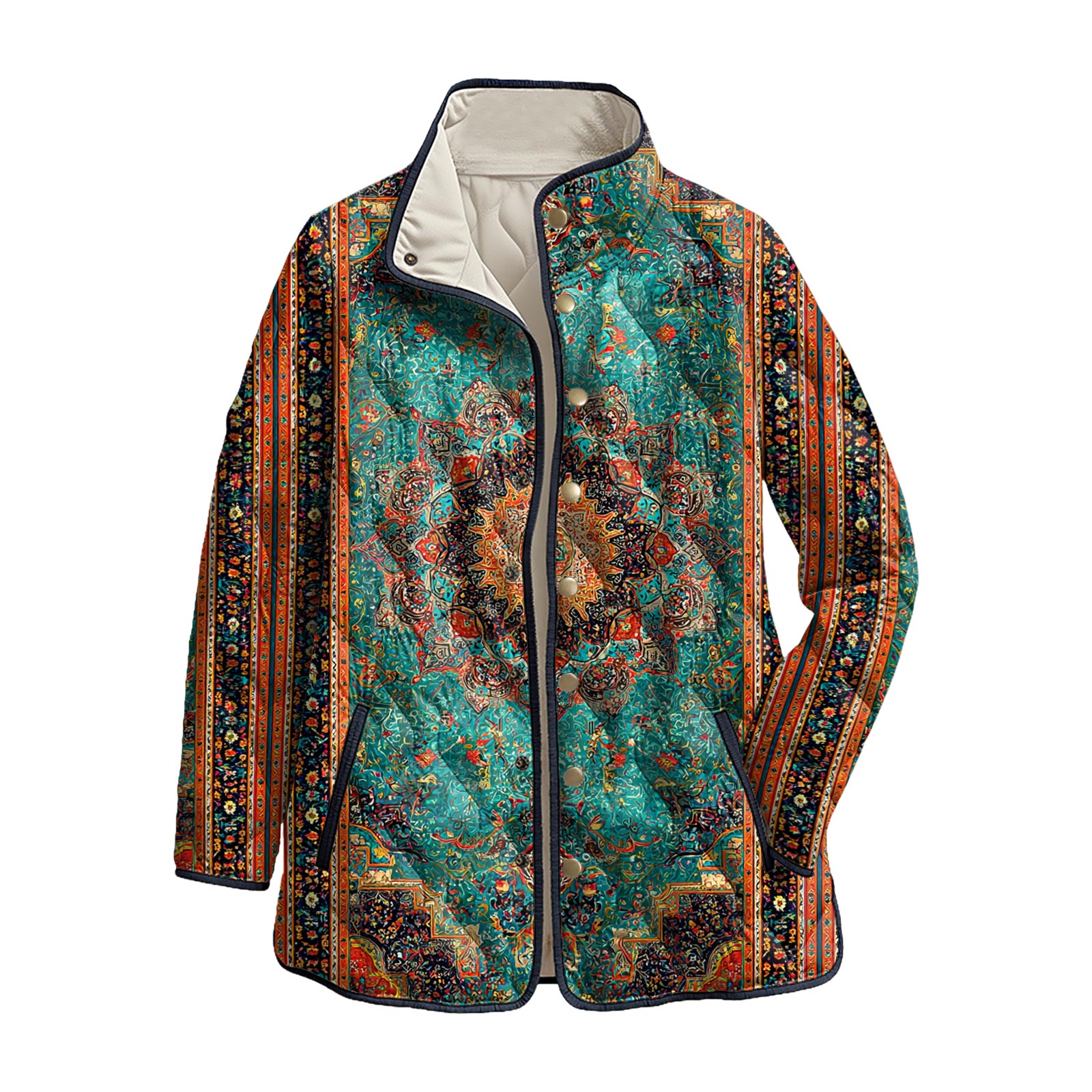 adviicd Women's Lightweight Boho Colorful Floral Graphic Print ...