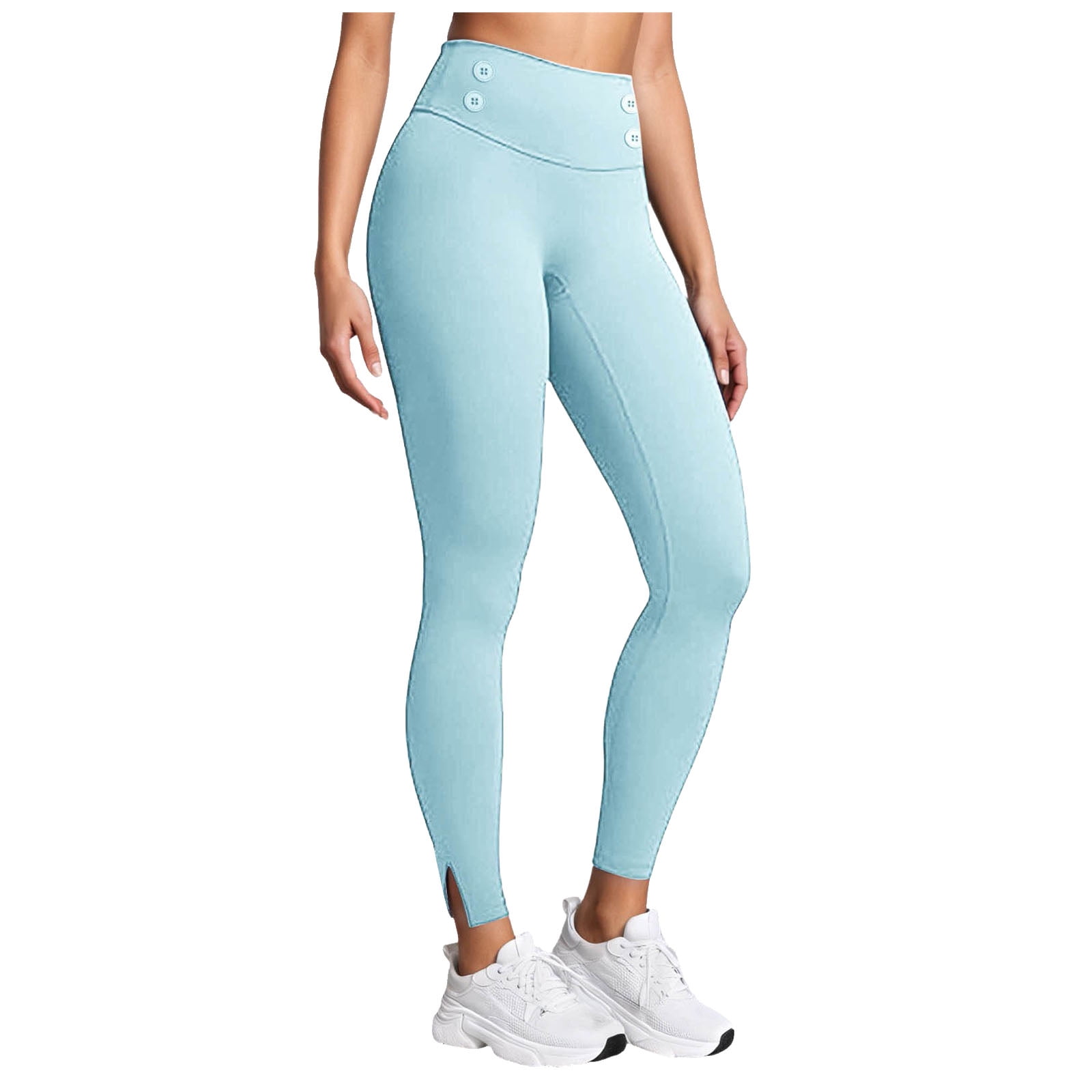 adviicd Womens Fleece Lined Leggings, High Waisted Warm Tummy Control ...