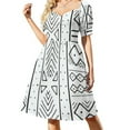 african mudcloth white Dress sexy short dresses daring Long dresses ...