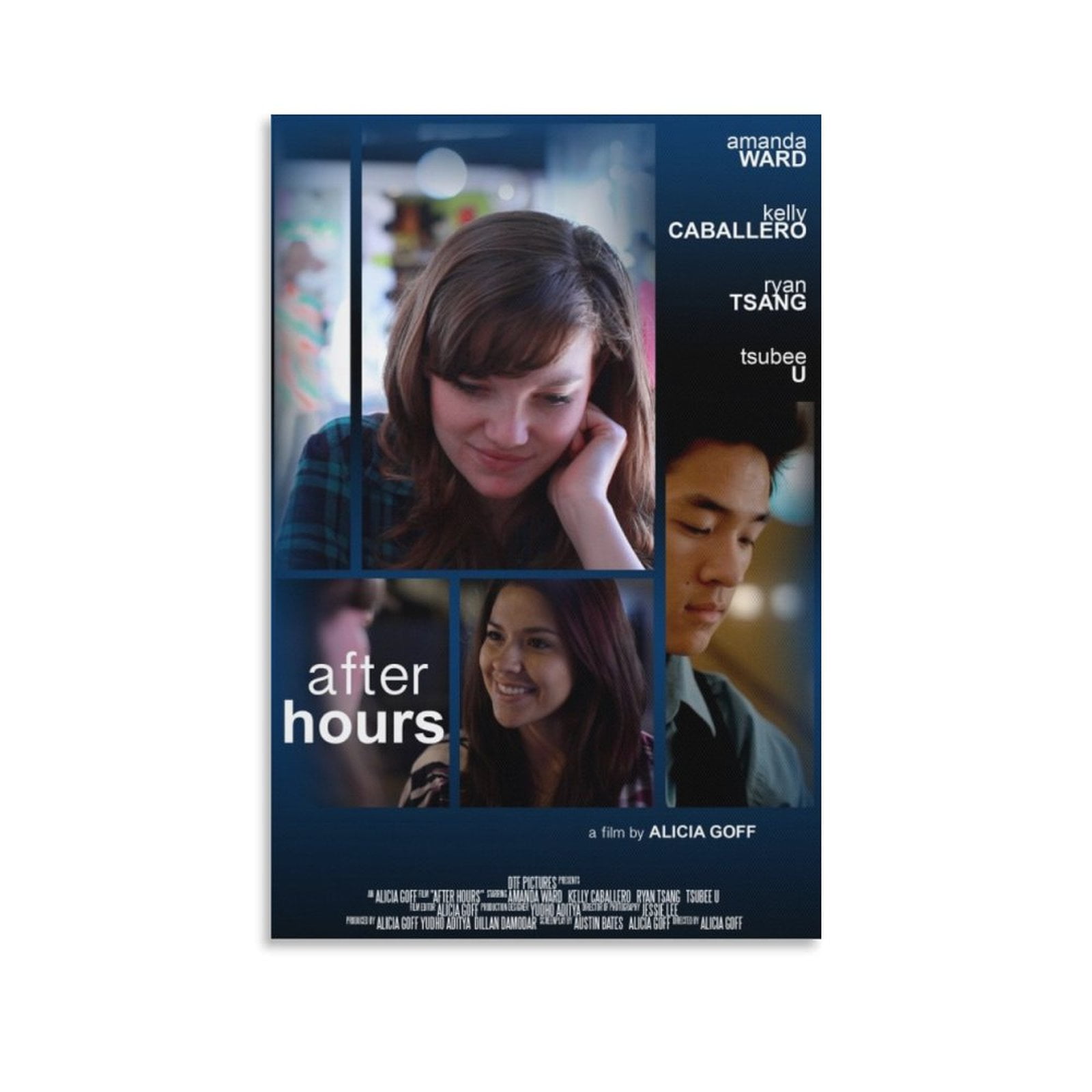 after Hours Room Aesthetic Poster Print Art Wall Painting Canvas ...