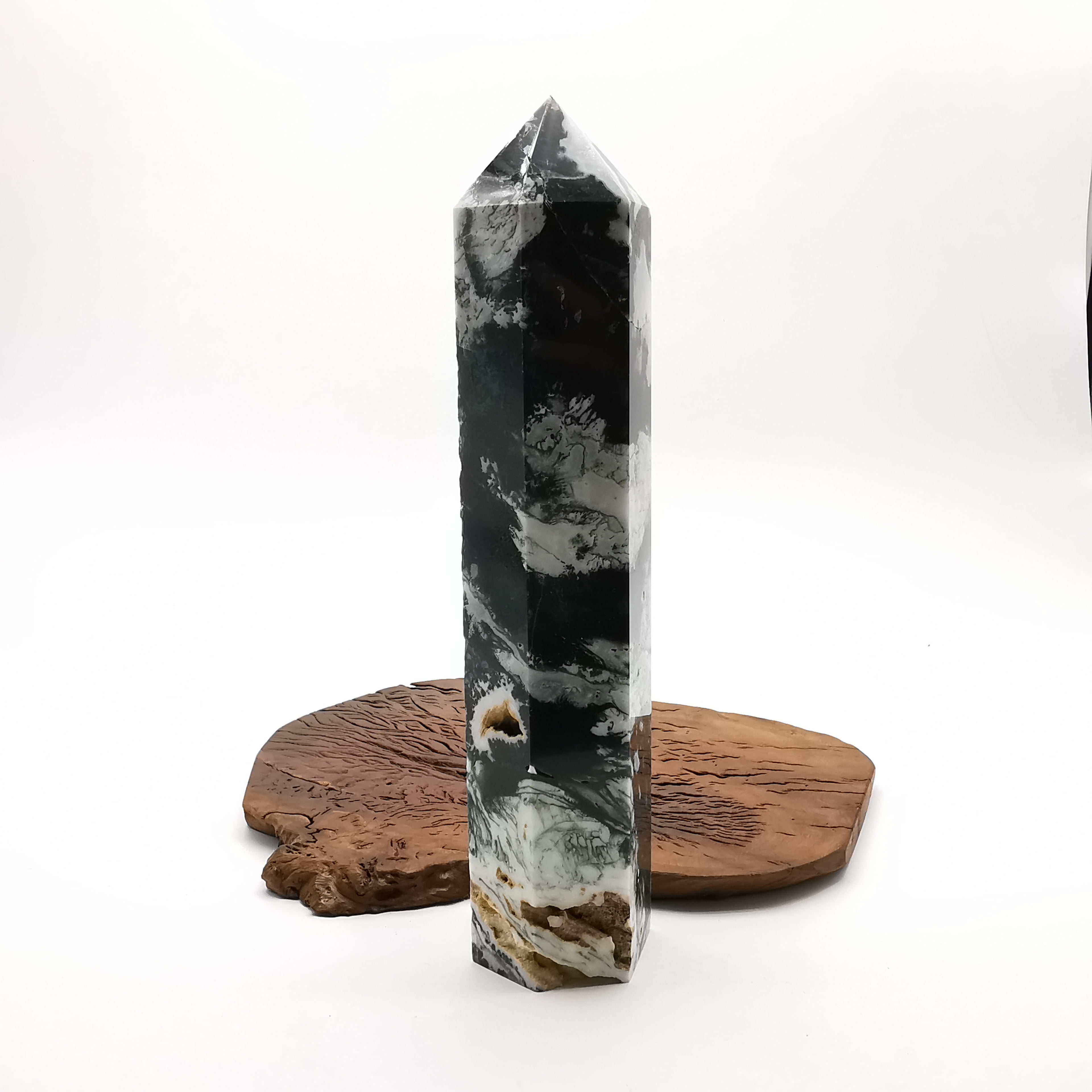 agate Crystal Towers ~ Natural Healing Crystal Point Obelisk for Reiki ...