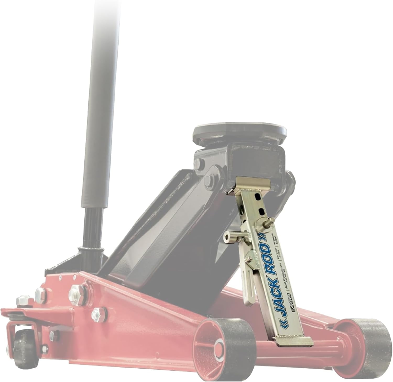 agm products jack rod - car jack not included - easy to use floor jack ...