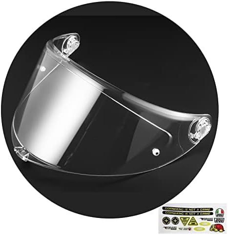 agv k6 helmet visor motorcycle wind shield full face fit, agv k6 ...