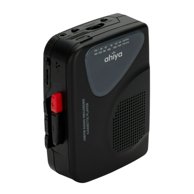 Ahiya Portable Walkman: Tape Player, Recorder, FM AM Radio, Built-In ...