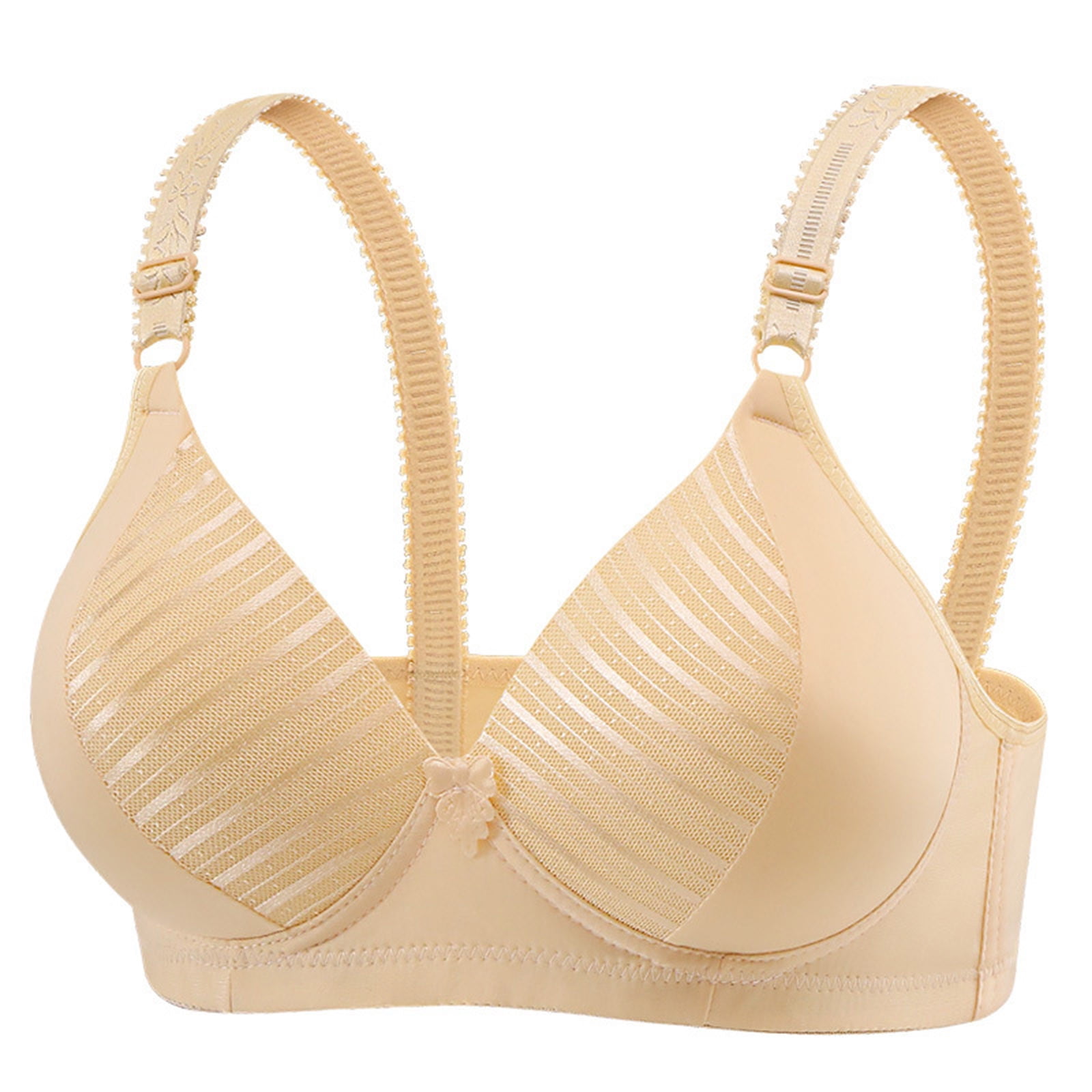 aidice Bras for Women No Underwire Backless Adjustable Strap Support ...