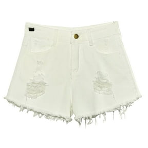 JIUKE Denim Shorts for Women High Waisted Vintage Jean Shorts Rolled up ...