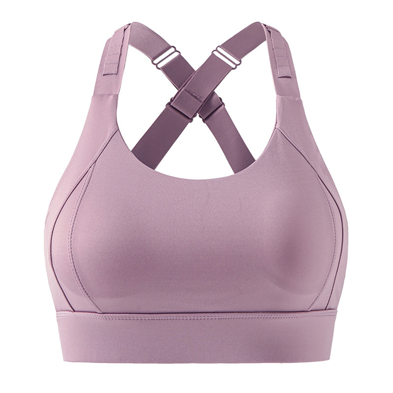 aidice Sport Bras for Women No Underwire High Support Adjustable Strap ...