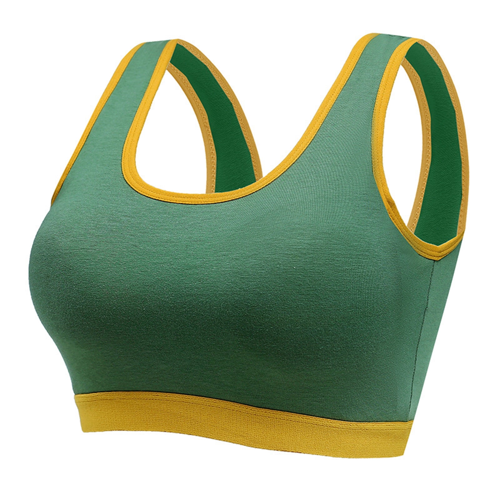 aidice Sports Bras for Women Round Neck Solid Color Tank Tops Sleepwear ...