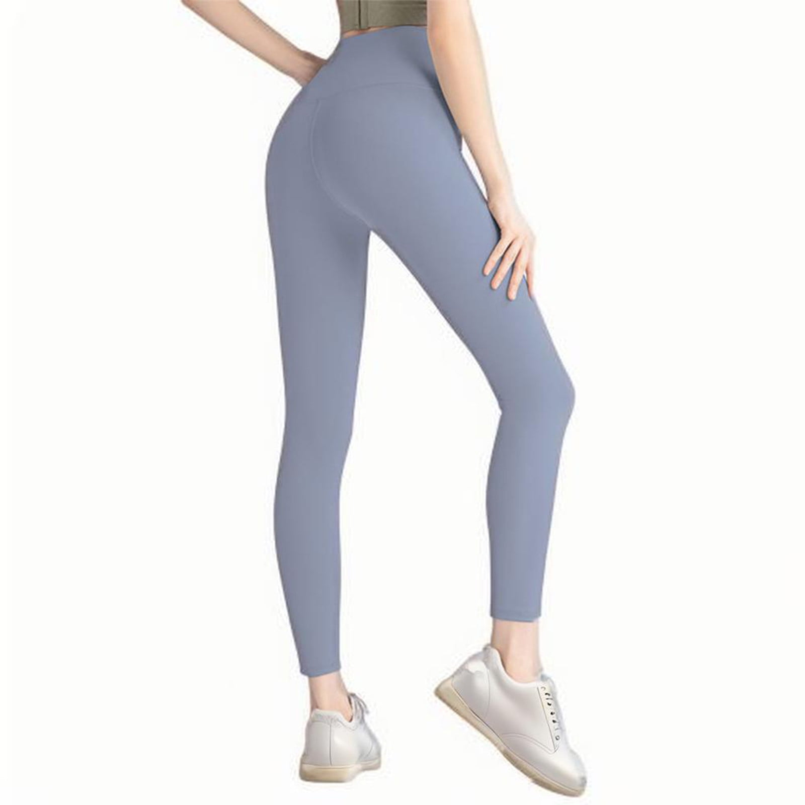 aidice Yoga Leggings for Women Seamless Stretchy High Waisted Slim ...