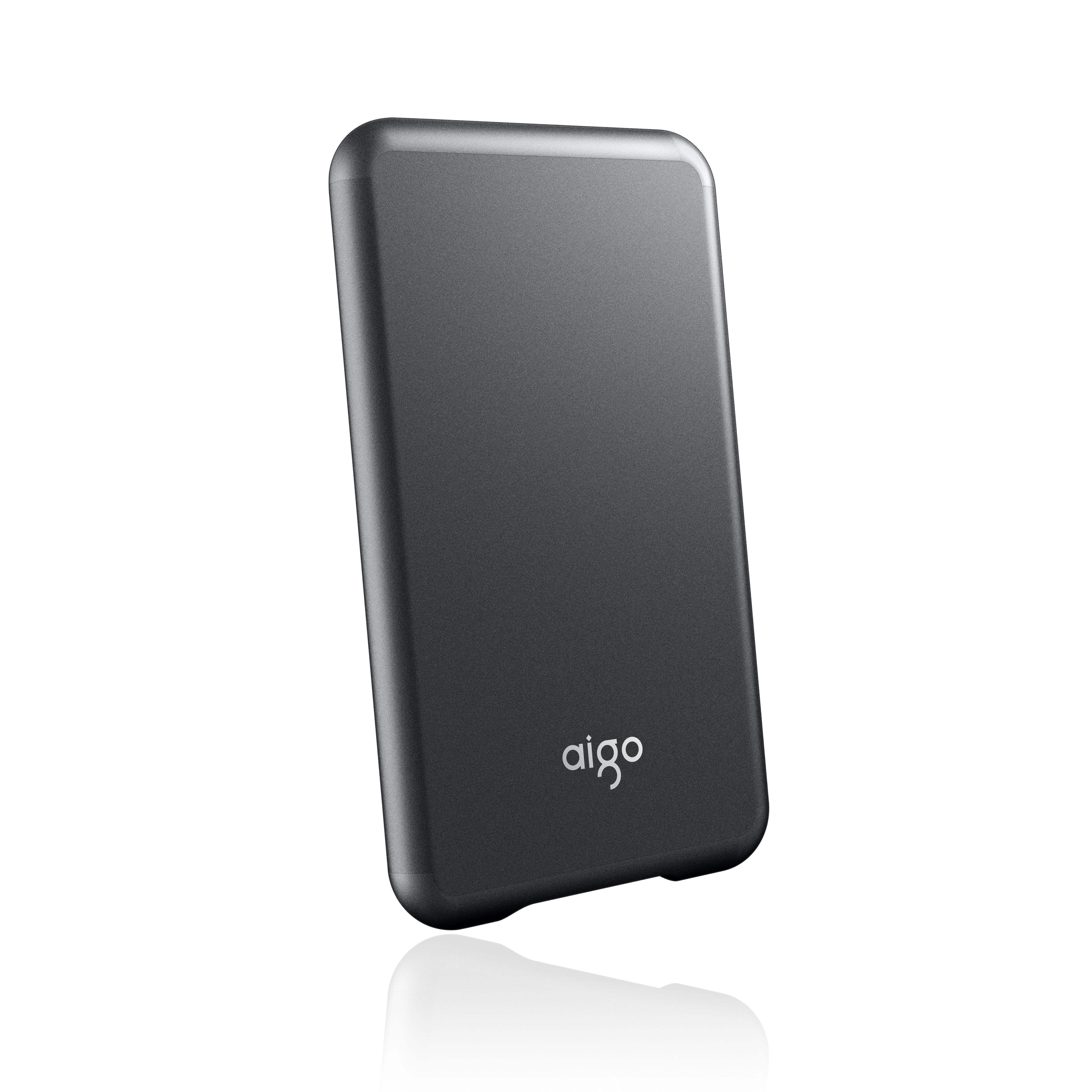 aigo S7 Portable External SSD 1TB/2TB Mini Portable Solid State Drive USB 3.2 USB-C to A Data ...