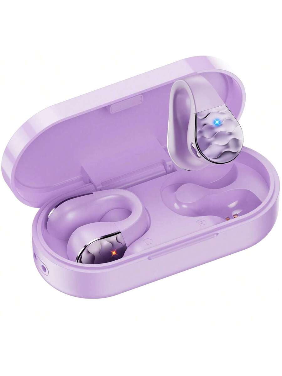 aigo Aigo Wireless Earbud Bluetooth Earphones, Open Ear Clip, Sport Ear Buds For IPhone/Android ...