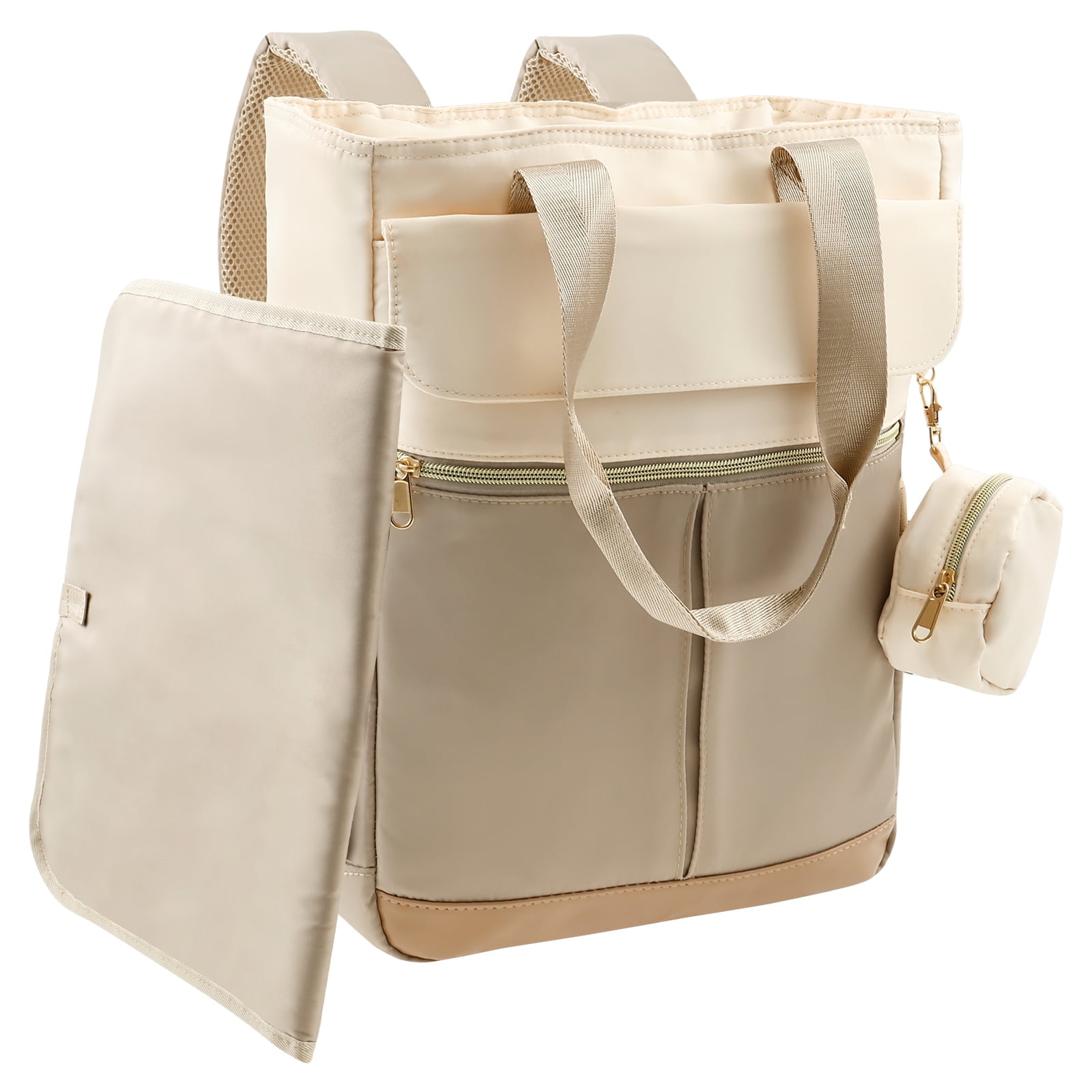 Aijun Diaper Bag Backpack with Waterproof Nylon Integrated Design ...