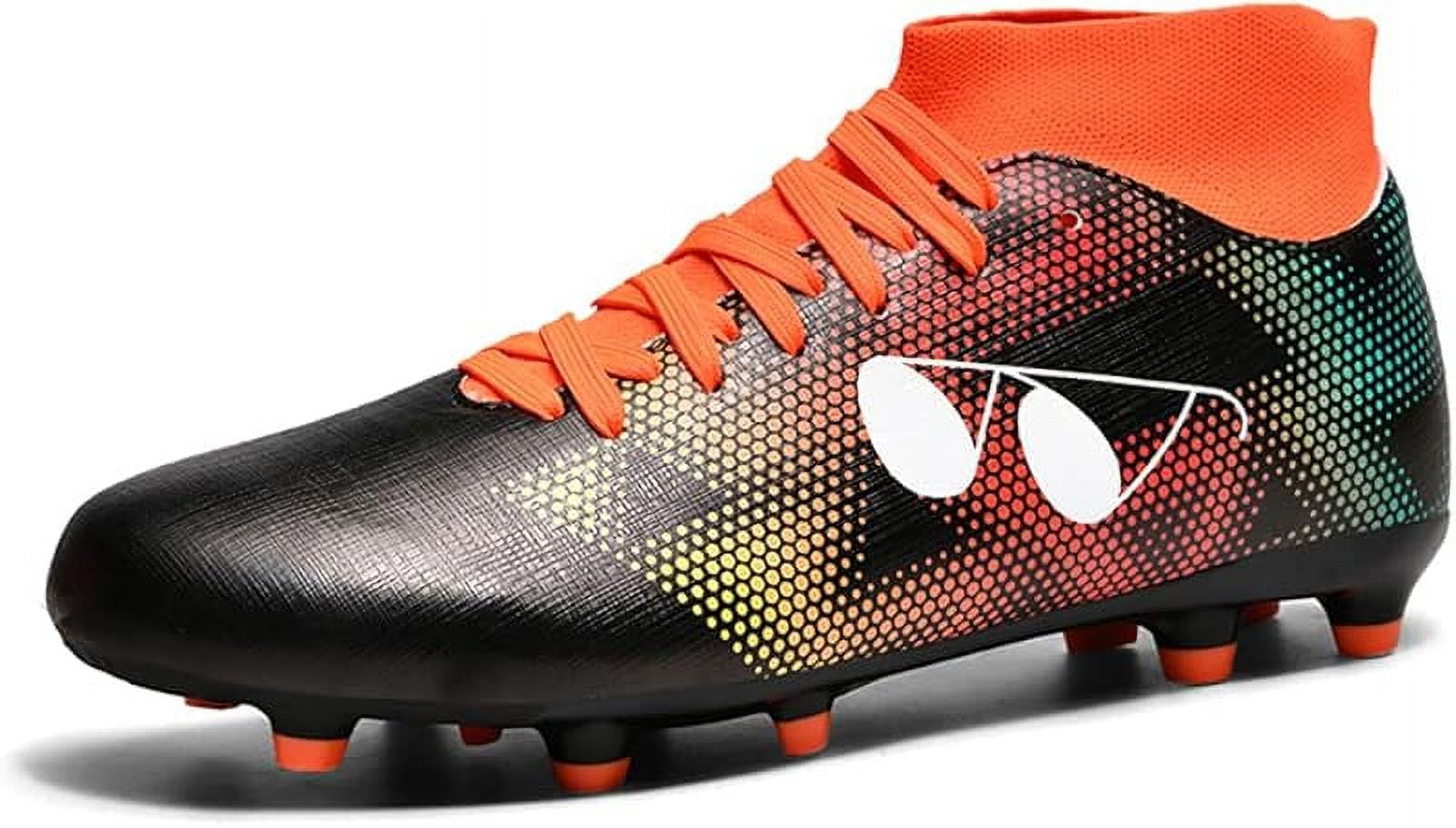 ailishabroy Soccer Shoes for Big Boy Fg/Ag High-top Spikes Football ...