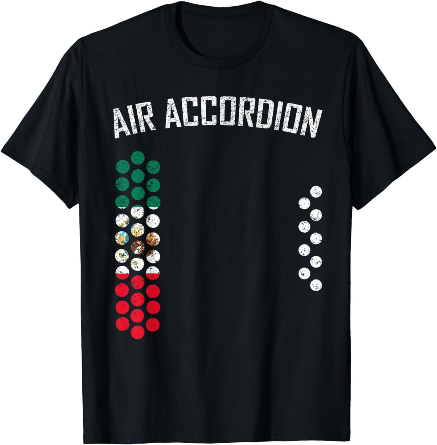 air accordion t shirt - The Flag of Mexico - Walmart.com