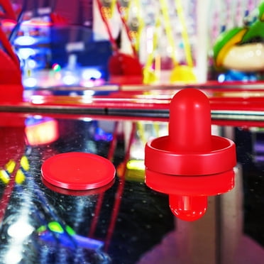 Redline Replacement Table Air Hockey Striker Puck Set Includes Two Red ...