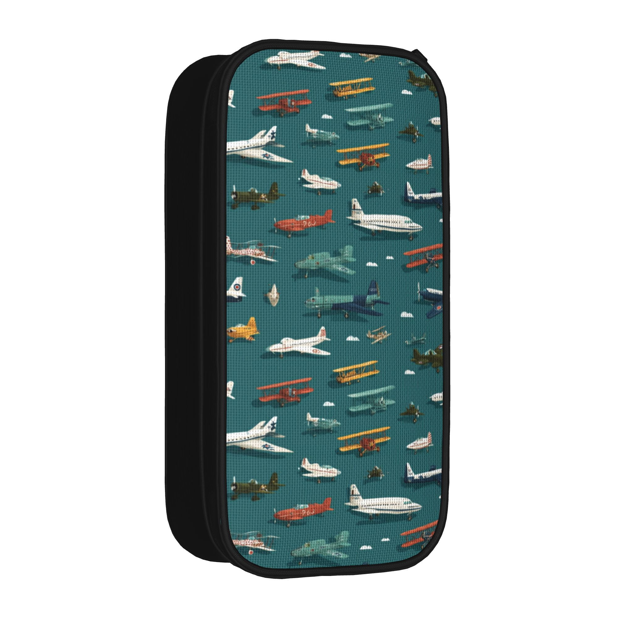 airplane collectionPencil Case,Double Layer Pencil Pouch Organizer,Pen ...