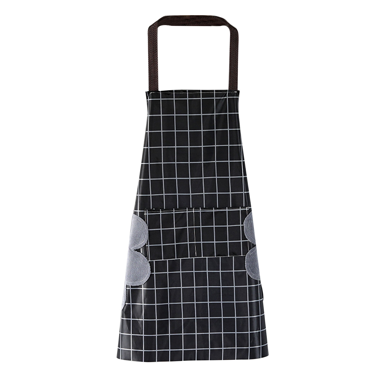 airpow Waterproof Floral Apron Women with Pockets Cooking Apron, Aprons ...
