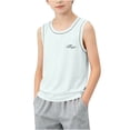 akafmk Boys Tank Tops Sports Fast Dre Crewneck Sleeveless Sleepwear ...