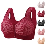 akafmk Womens Plus Size Wireless Bras Full Cup Soft High Support Daily ...