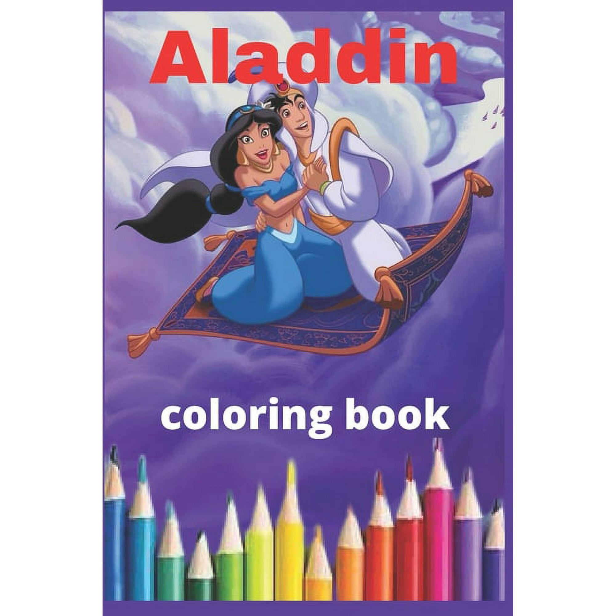 Aladdin Coloring Book Pages