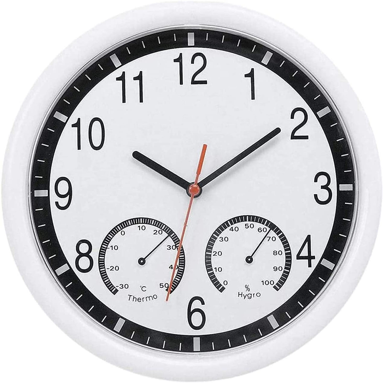 alarm clock battery powered clock mechanism Clock Temperature Inch And ...