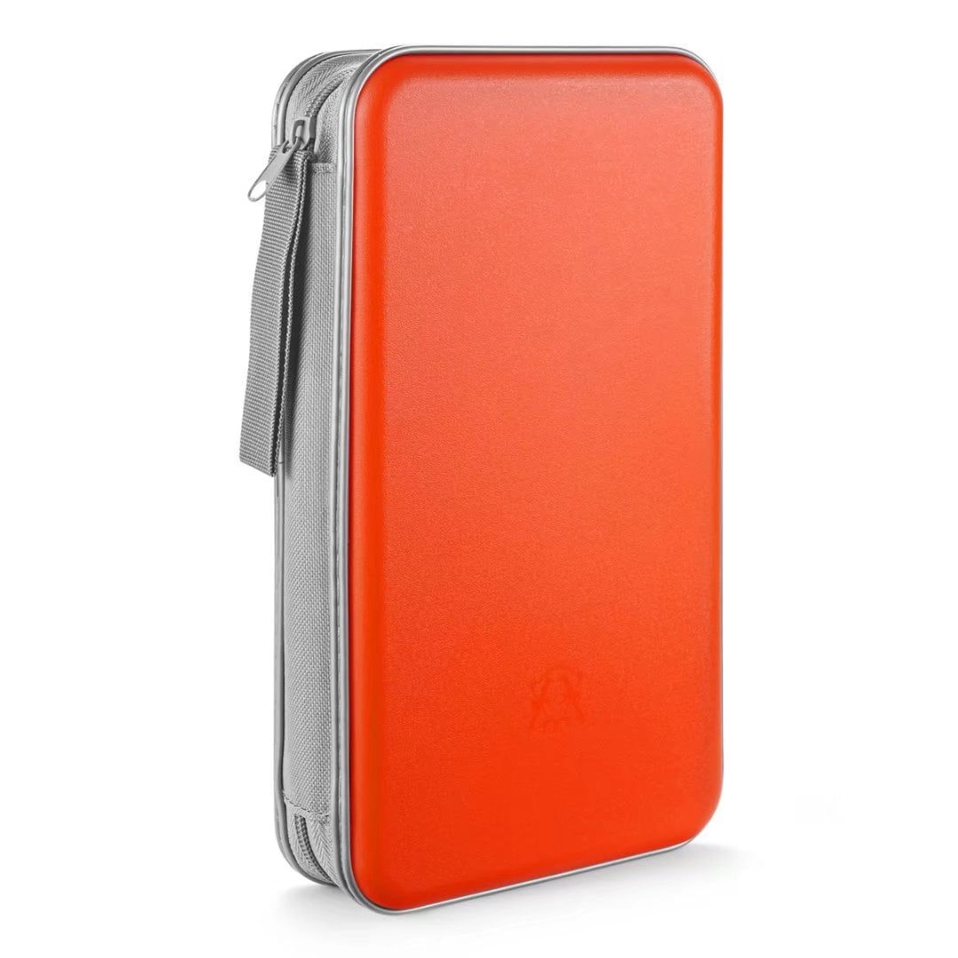 alavisxf xx 80 Capacity CD Case,Portable DVD Orange Hard Plastic Holder ...