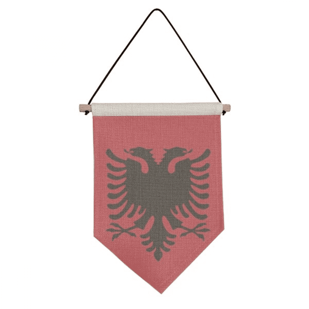 albania national flag eu country Canvas Flag Hanging Wall Art Decor ...