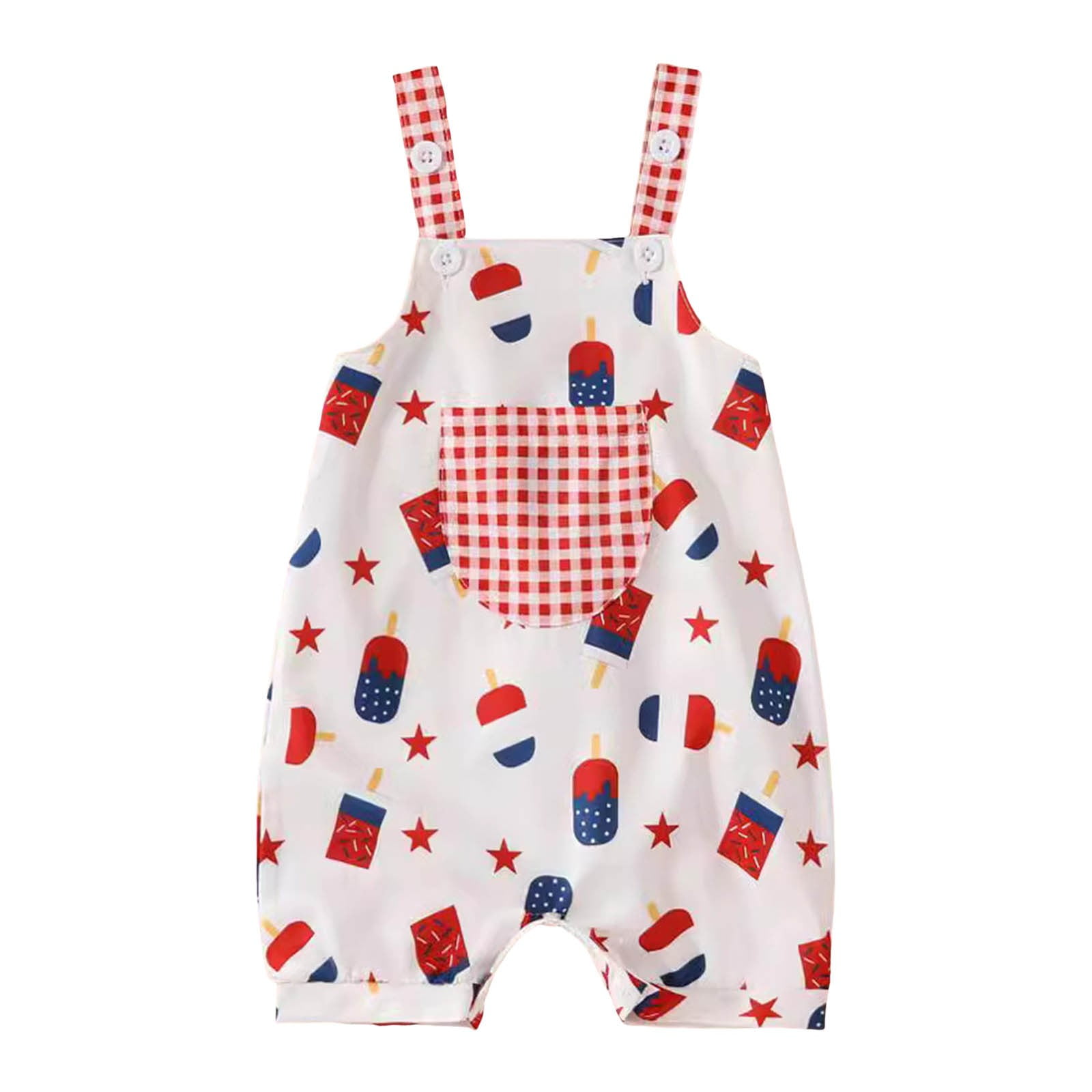 alcepopk Baby Overalls Boy Girl Overall Shorts Summer Toddler Clothes ...