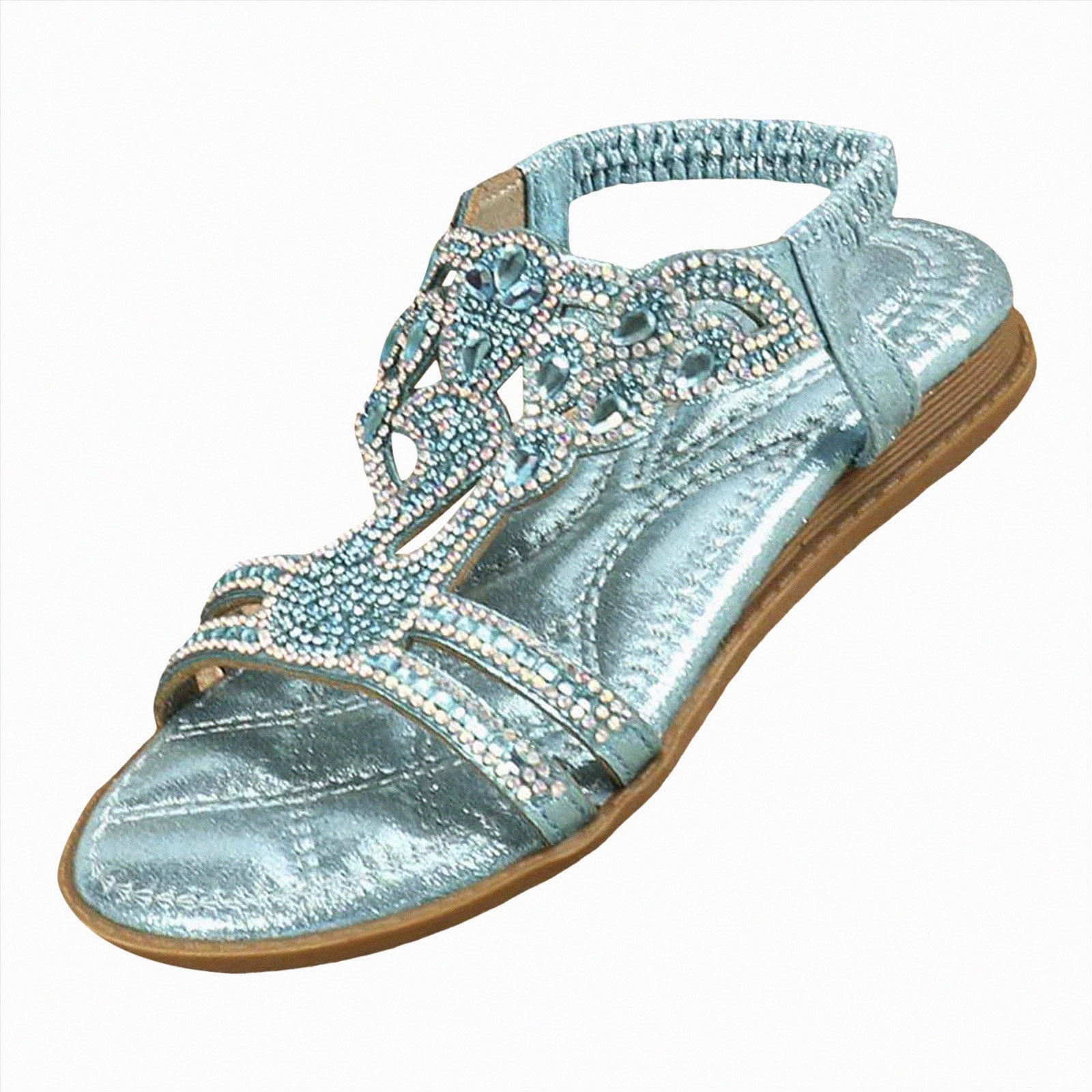 alcepopk Toddler Girls Dress Sandals Kids Butterfly Floral Summer ...