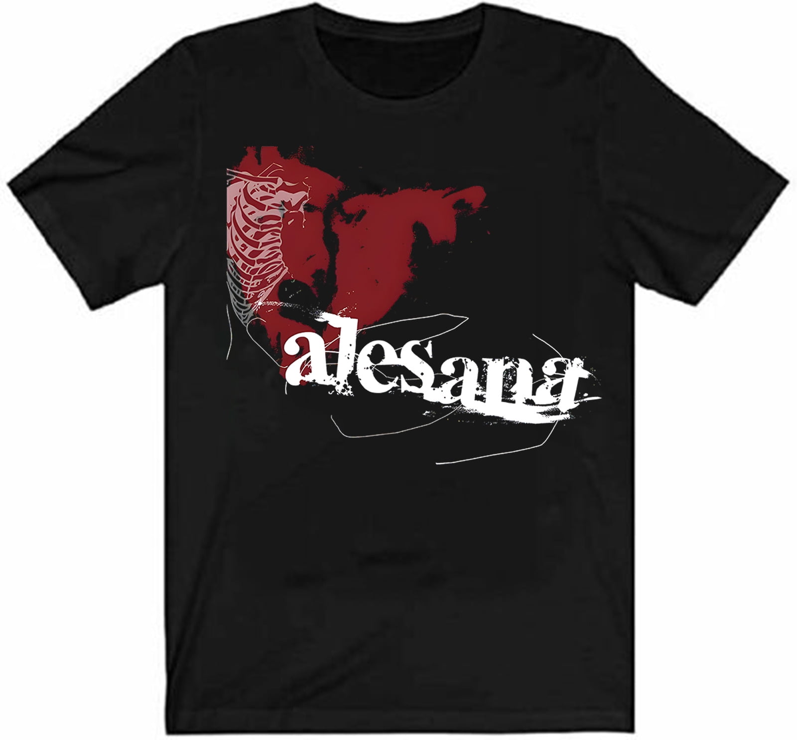 alesana Band Logo T Shirt S-4XL Cotton Gifl Short Sleeve Band - Walmart.com