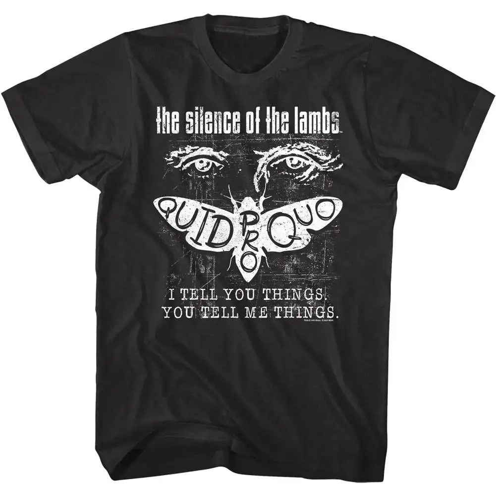 Silence of The Lambs Quid Pro Quo T-Shirt, Graphic Horror Tees ...