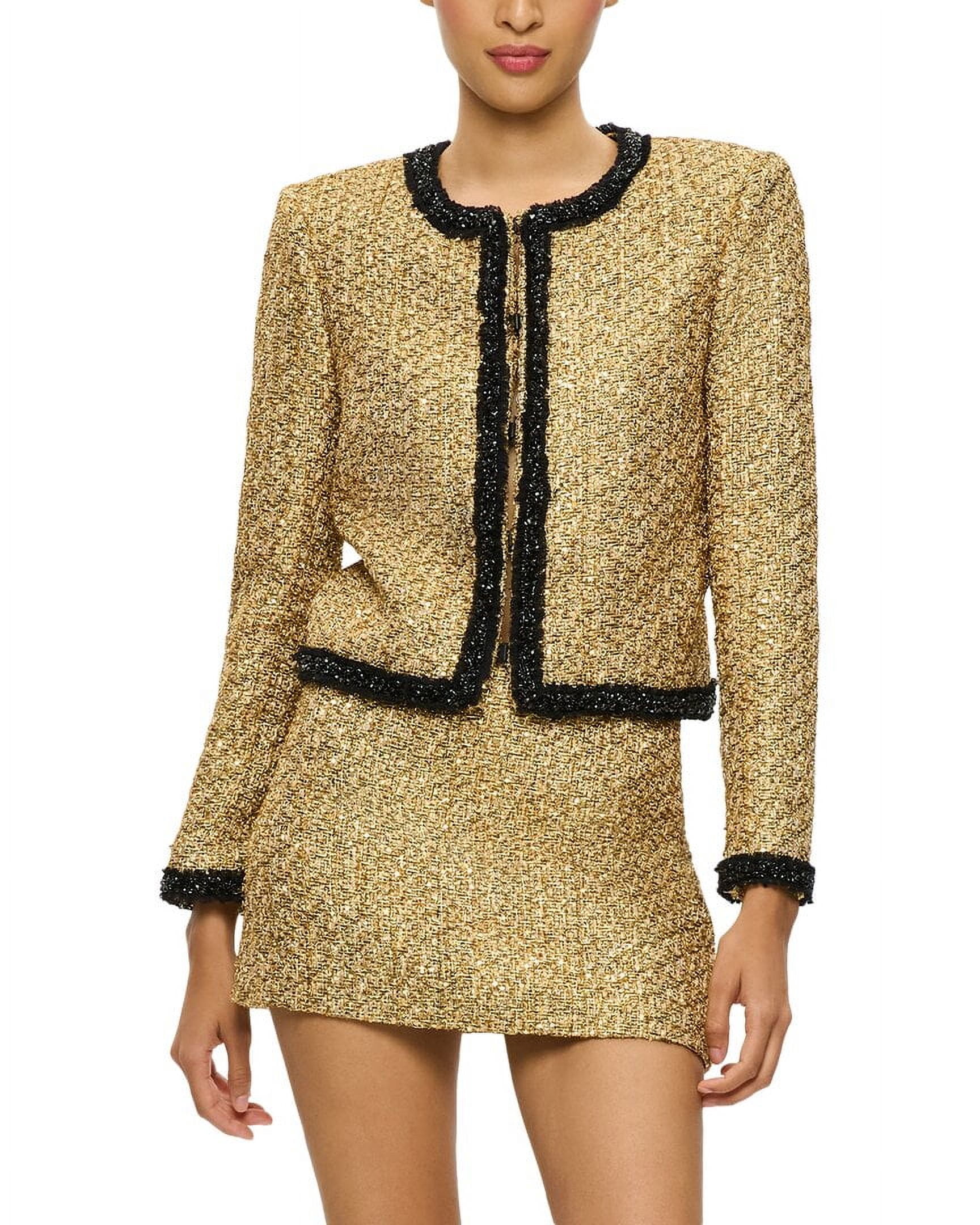 alice + olivia womens Landon Box Jacket, l - Walmart.com