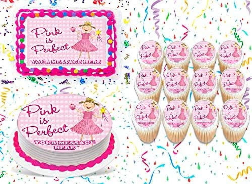 alicious Cake Topper Edible Image Cupcakes Frosting Sugar Sheet (11" X ...