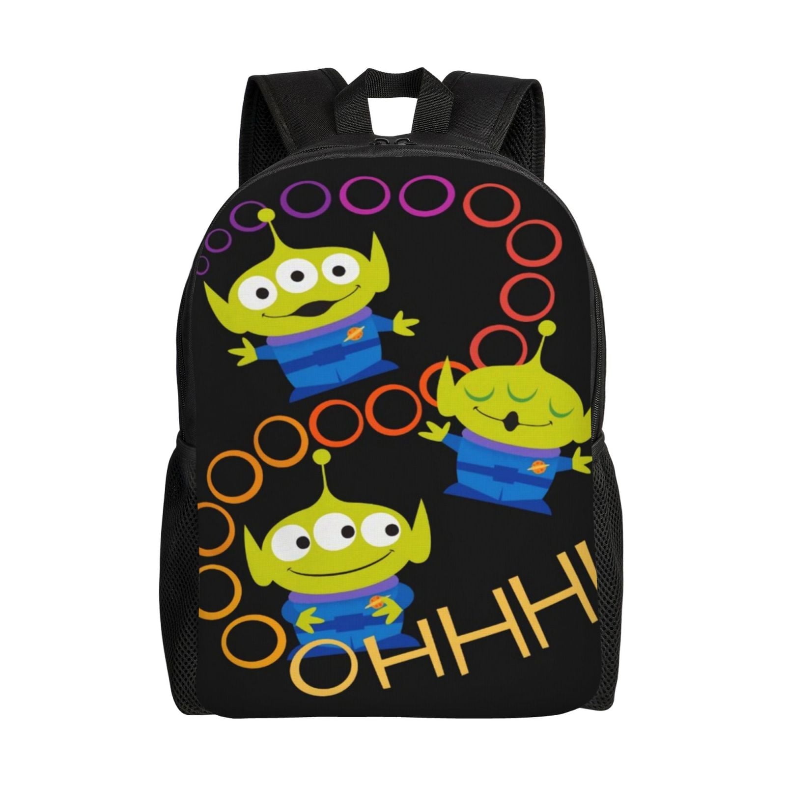 alien Anime Backpack Cartoon Travel Bags 3D Printed Casual Daypacks ...