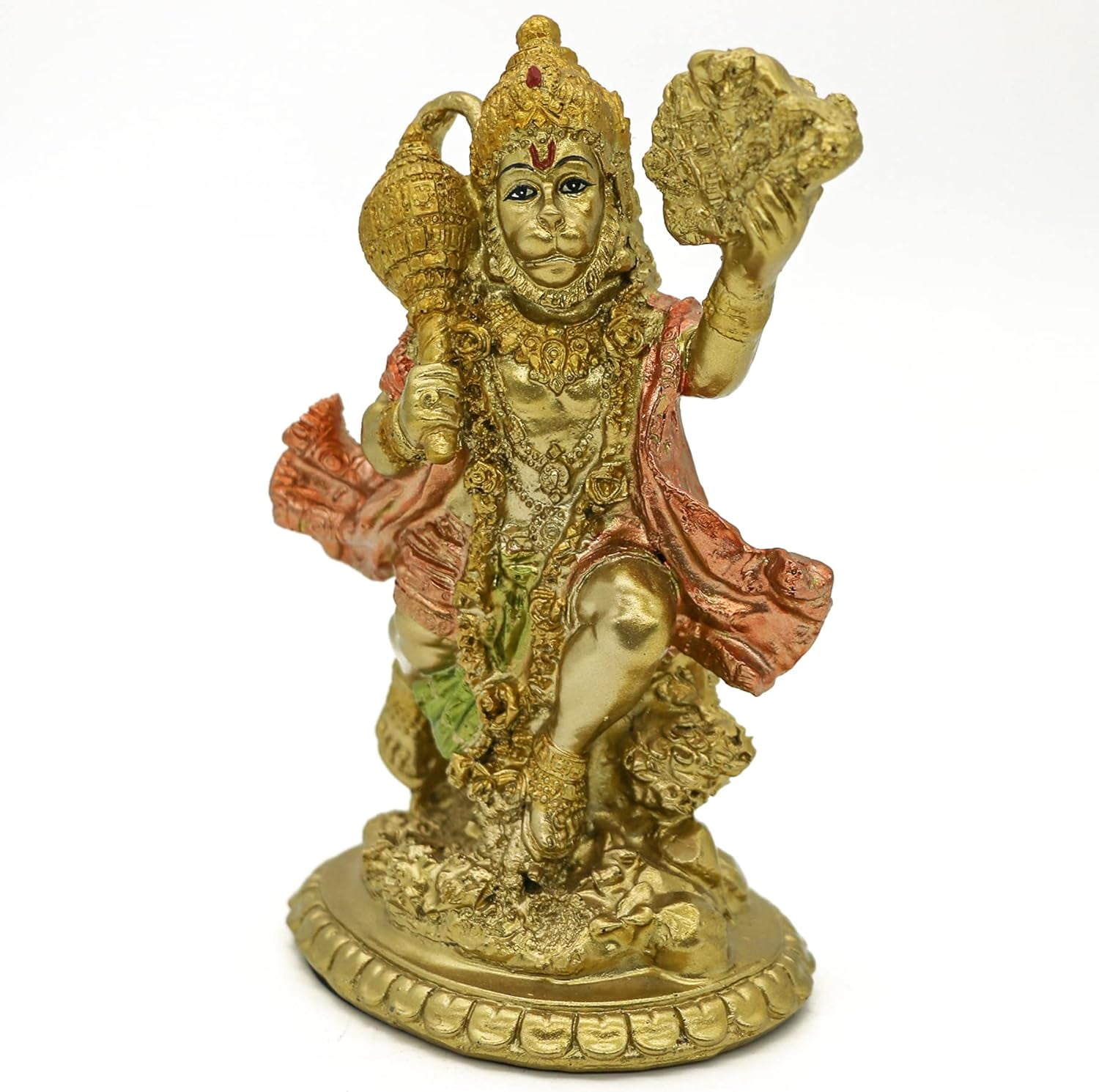 alikiki Hindu God Flying Hanuman Statue - Indian Idol Hanuman Murti ...