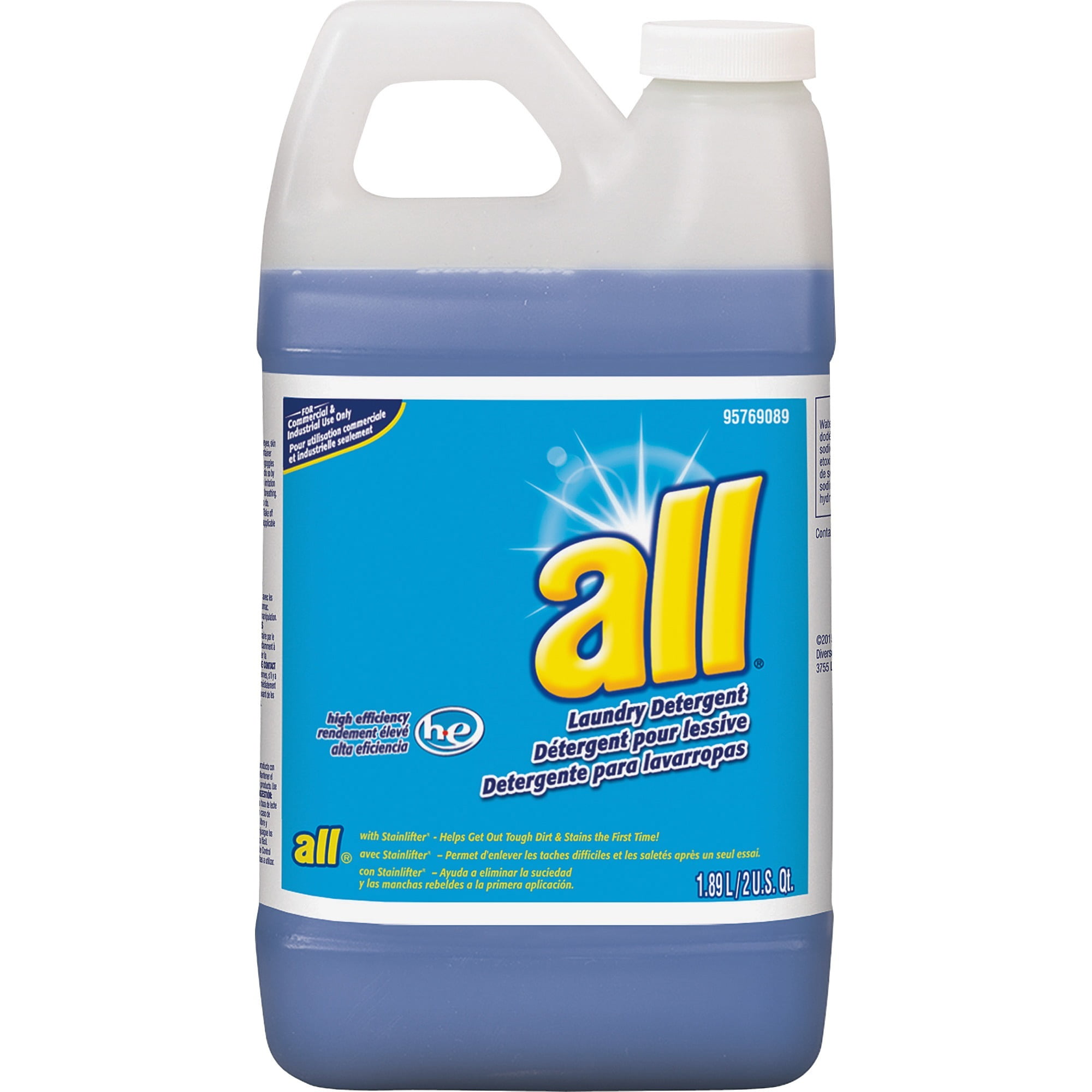 all, DVO95769089, Diversey All Concentrated Laundry Detergent, 4 ...