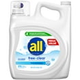 all Free Clear Gentle Washing Liquid Laundry Detergent, Unscented for ...