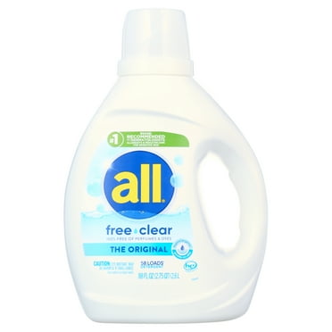 all Free Clear Gentle Washing Liquid Laundry Detergent, Unscented for ...