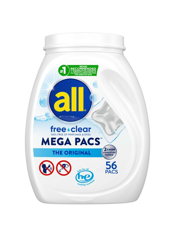 All Free Clear Laundry Detergent in Walmart Media Connect Household ...