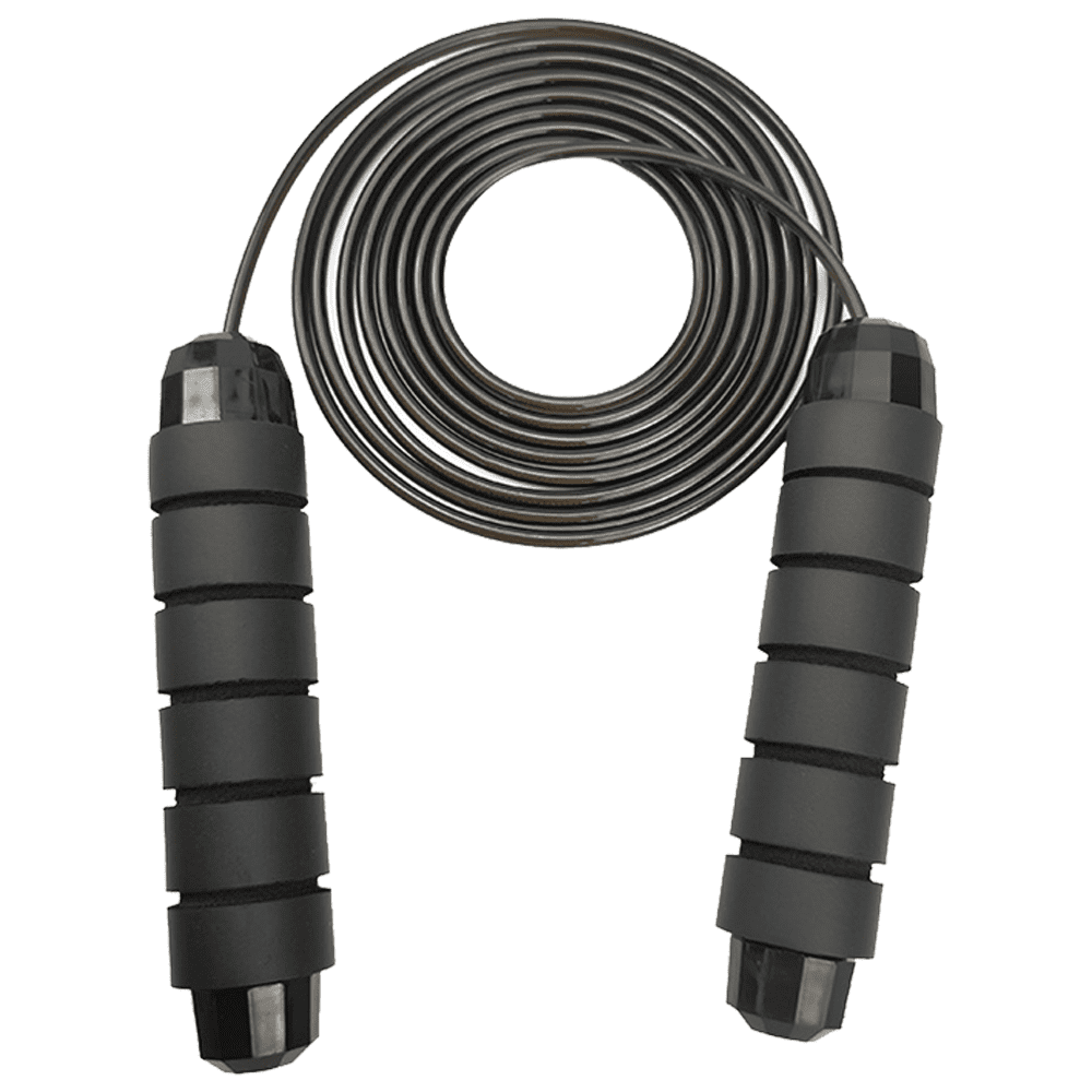 all black stripes Jump rope, for Workout, Fitness - with Rapid Ball ...
