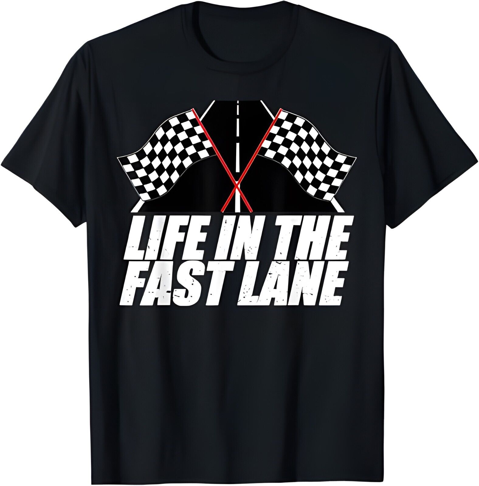all-new Retro Life In The Fast Lane Vintage Car Lover Enthusiast T ...