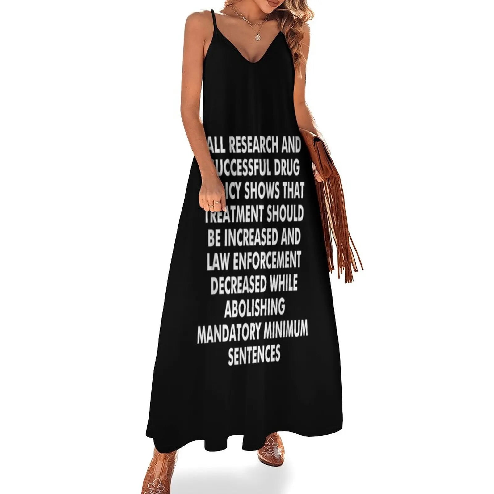 all research and successful drug policy t shirt Sleeveless Dress purple ...