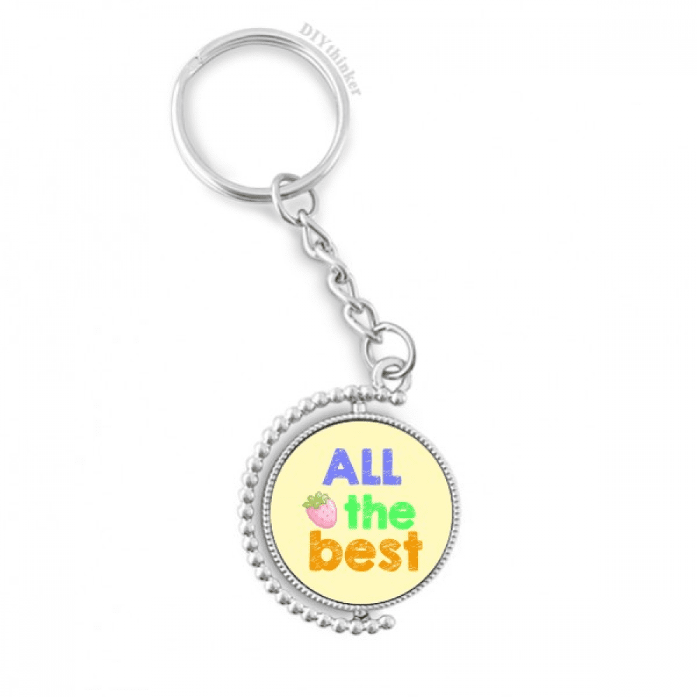 all the best warm heart text lithe rotatable keyholder disc accessories ...