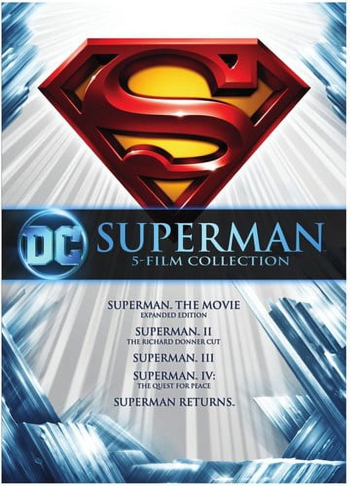 alliance entertainment Superman 5 Film Collection 2018 (DVD) - Walmart.com