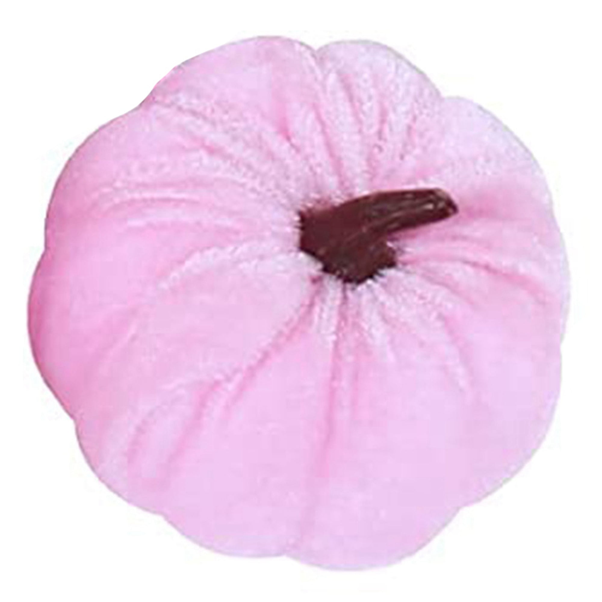 allshope Mini Velvet Pumpkins, Fall Harvest Small Artificial Pumpkins ...