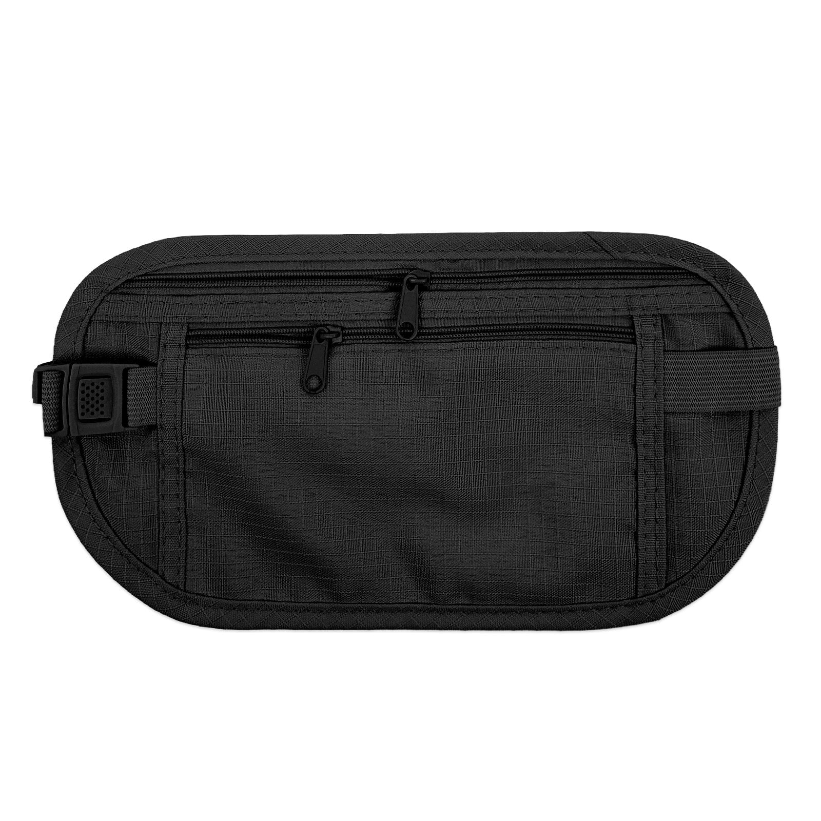 allydrew Slim Fanny Pack, Hidden Money Belt, Secure Travel Pouch ...